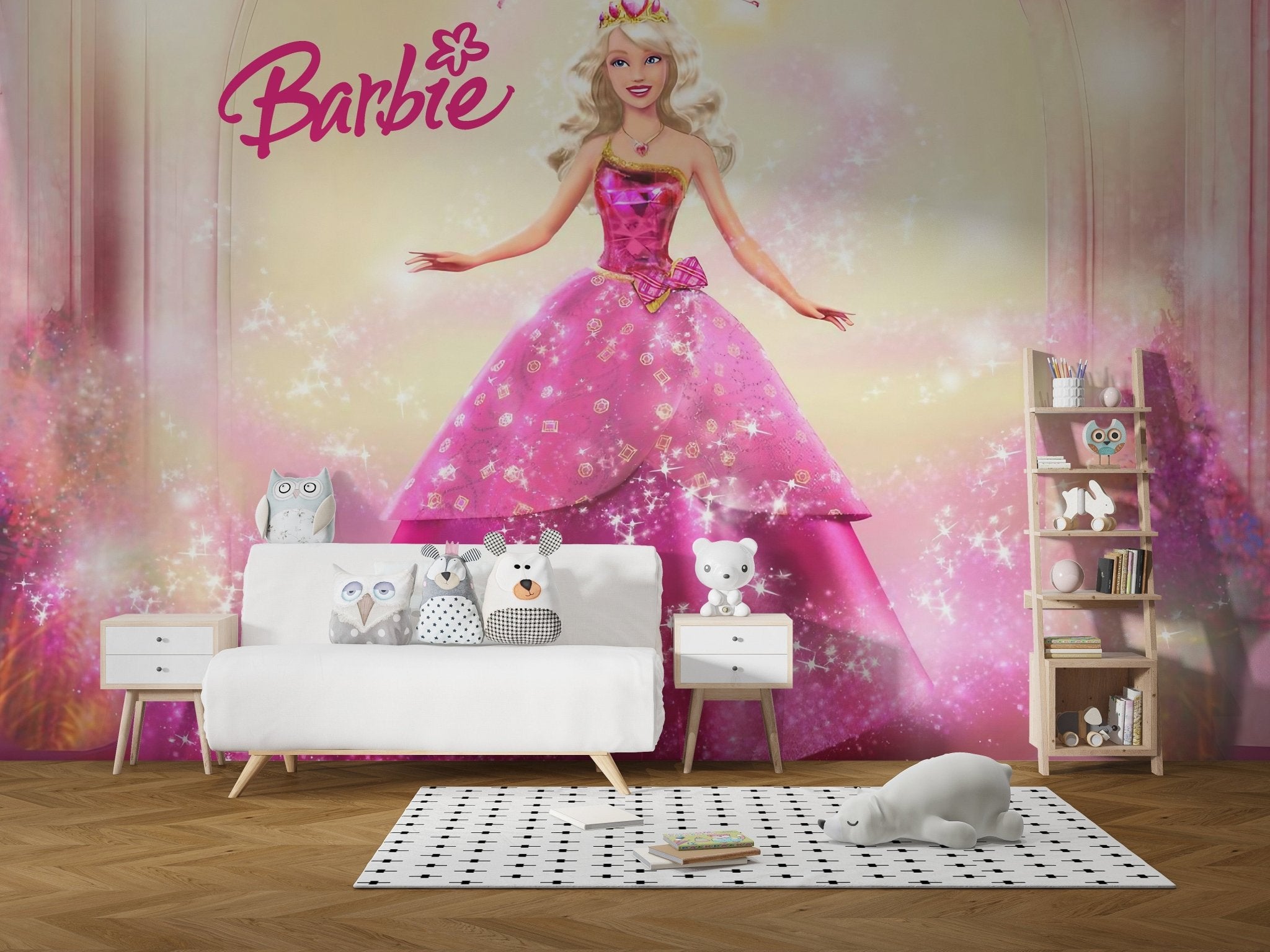 Barbie Wallpaper for Girls - Doll Wallpaper for Wall - Giffywalls
