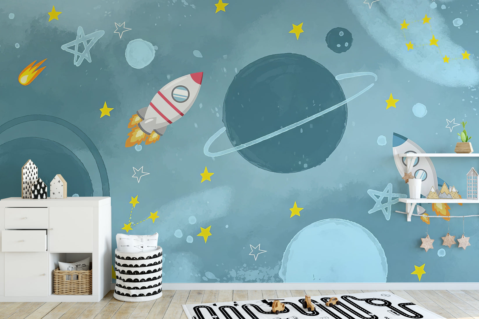 Pick Up the Best Kids Space Wallpaper - Galactic Adventure