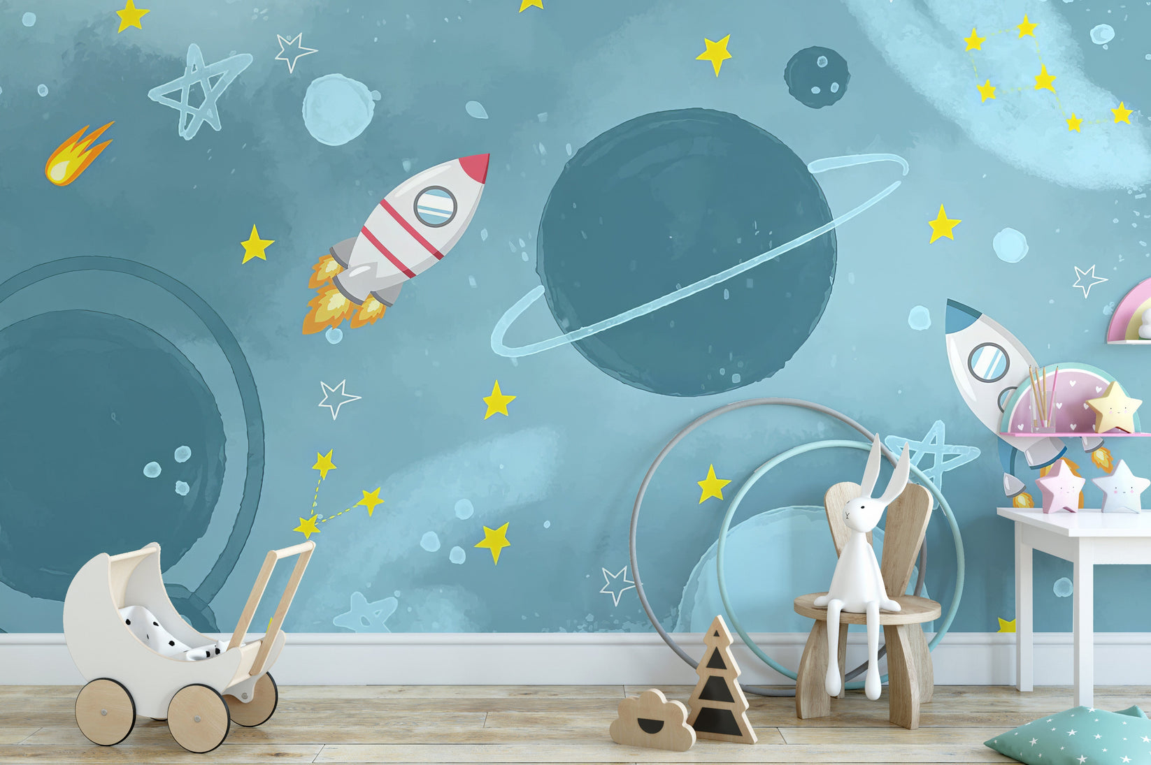 Pick Up the Best Kids Space Wallpaper - Galactic Adventure