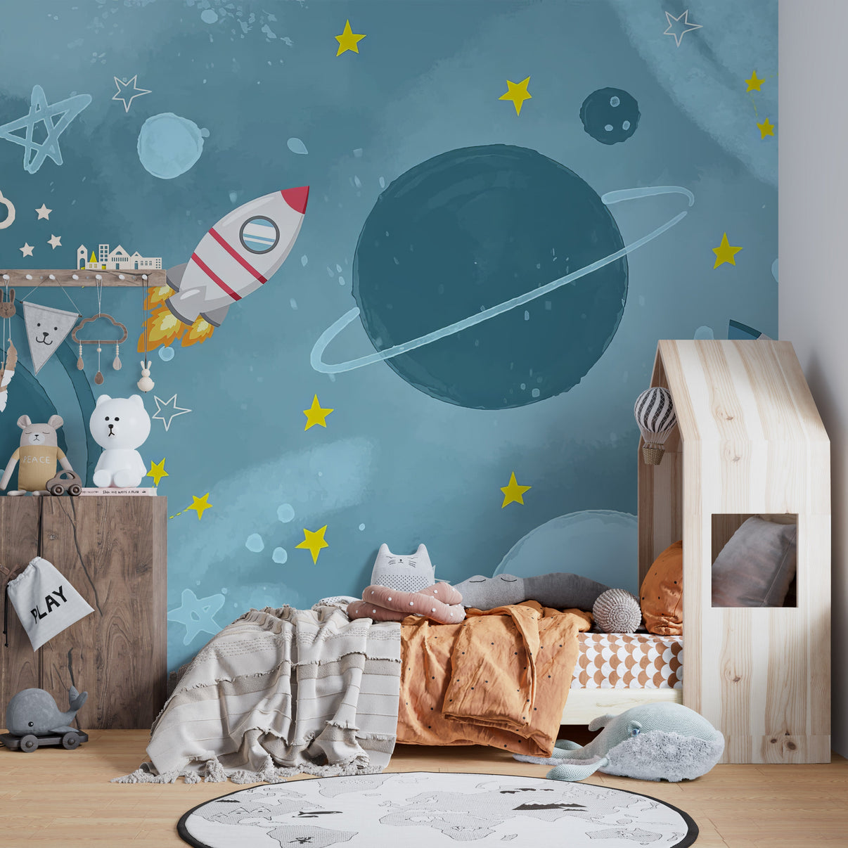 Pick Up the Best Kids Space Wallpaper - Galactic Adventure