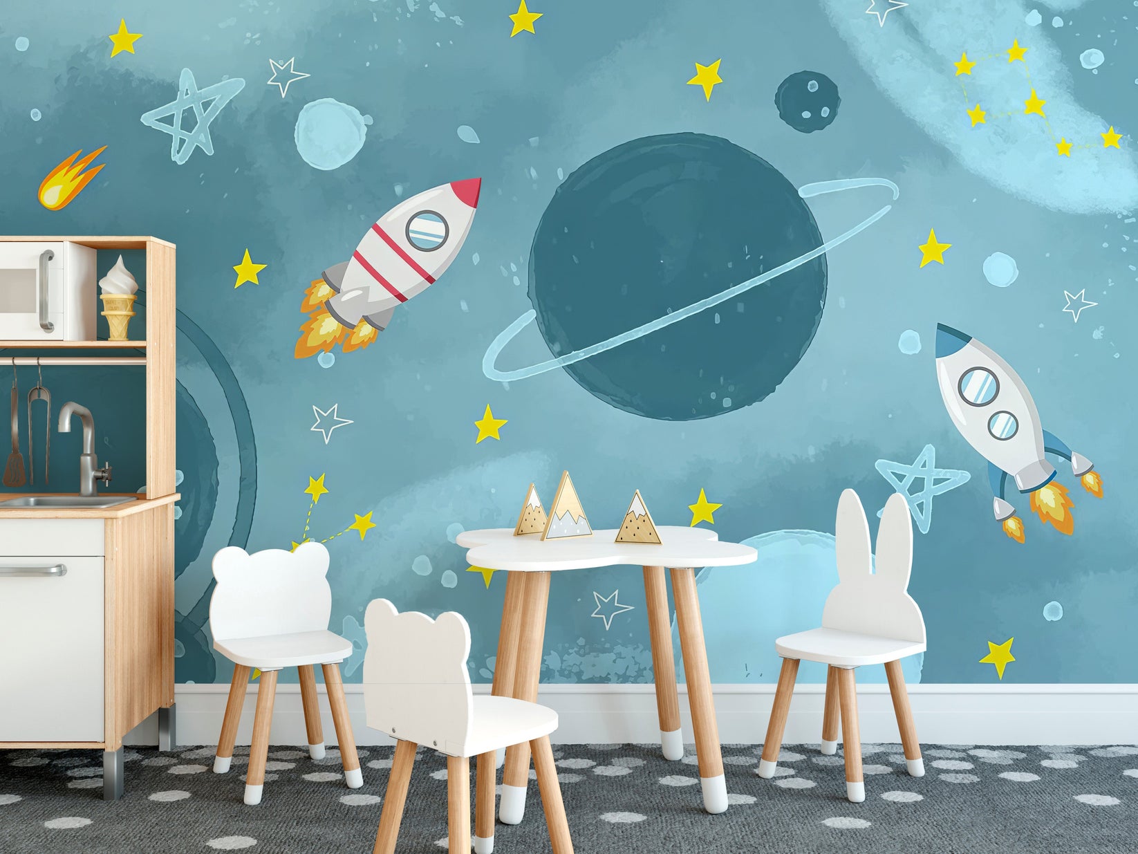 Pick Up the Best Kids Space Wallpaper - Galactic Adventure