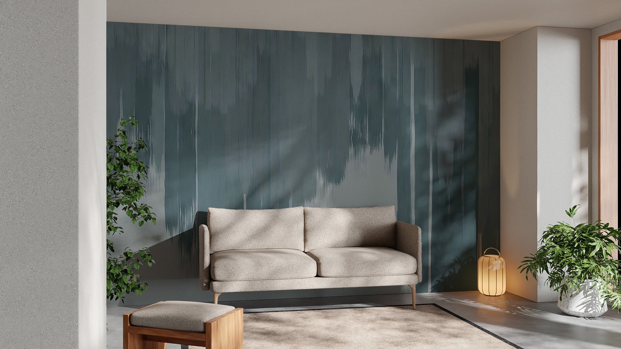 Shop for Blue Enigma Bedroom Wallpaper for an Elegant Look