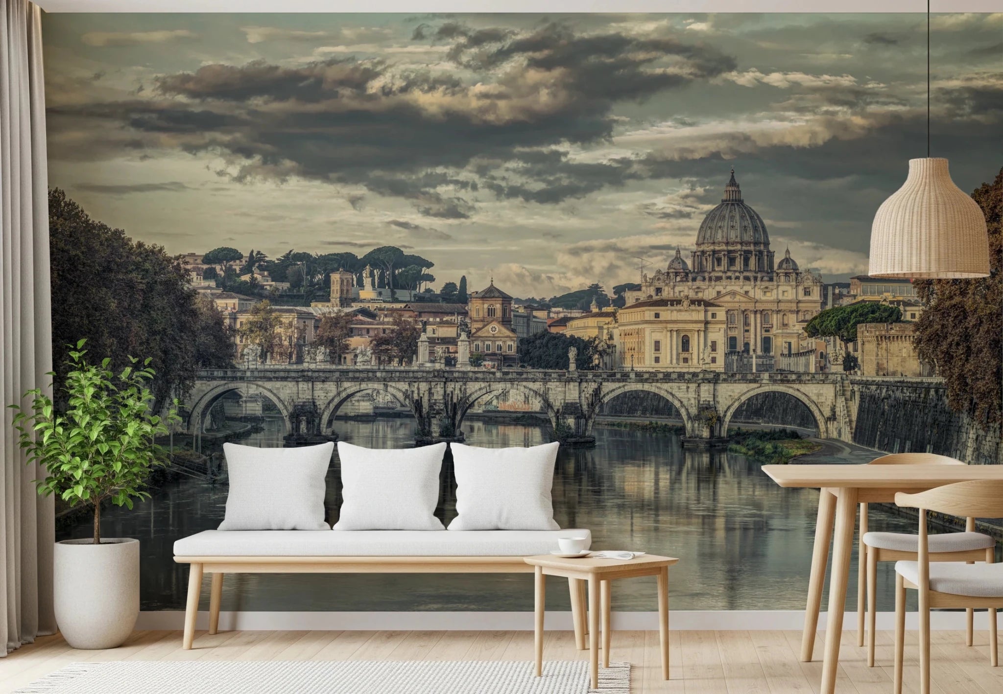 Classic Roman Architecture Wall Mural for Home Walls