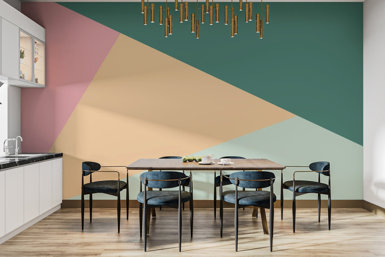 Geometric Wallpaper Wall Murals - Make a Statement in your Room – Page 51